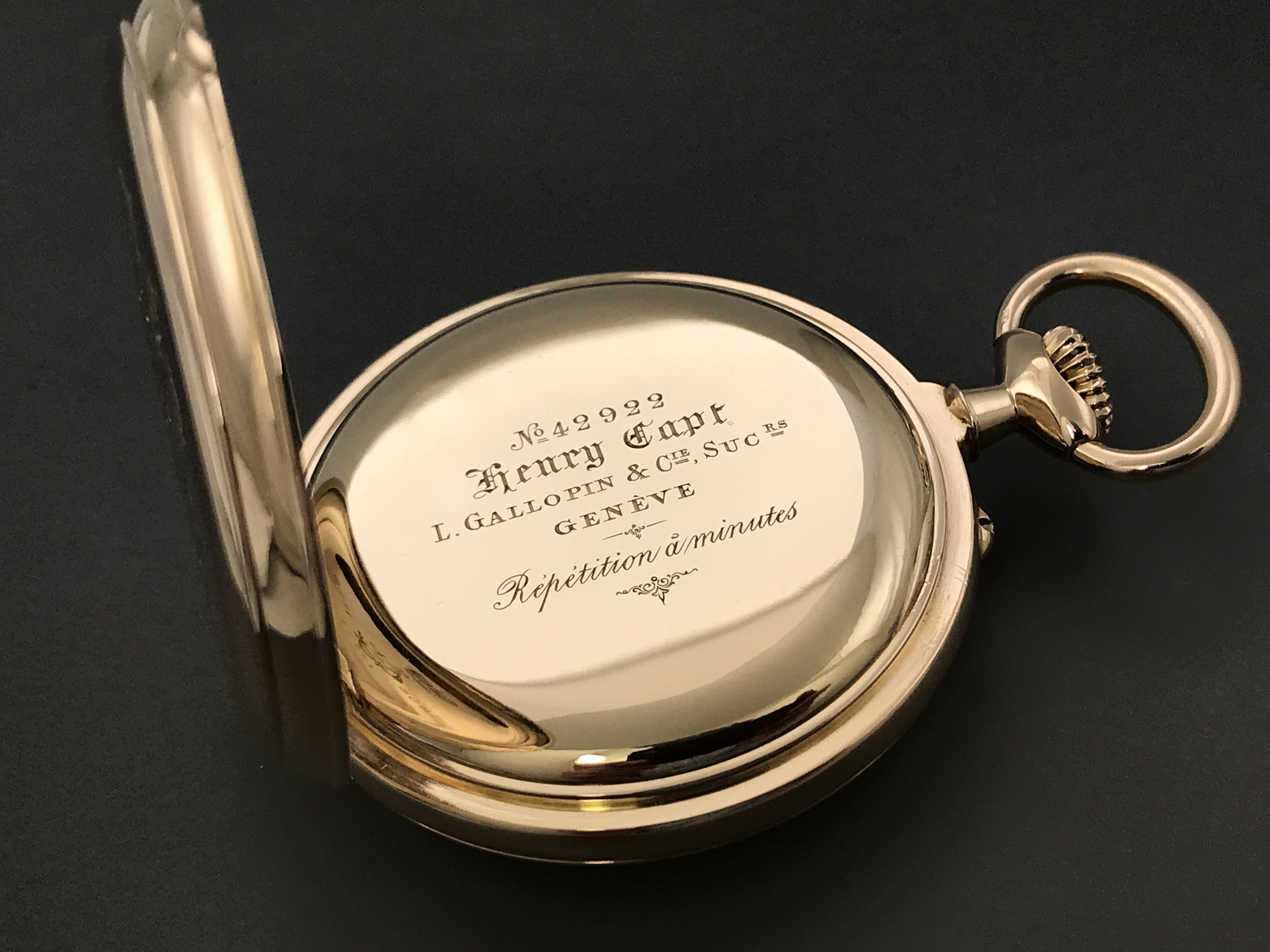 Henry Capt Genève Minuten Repetition