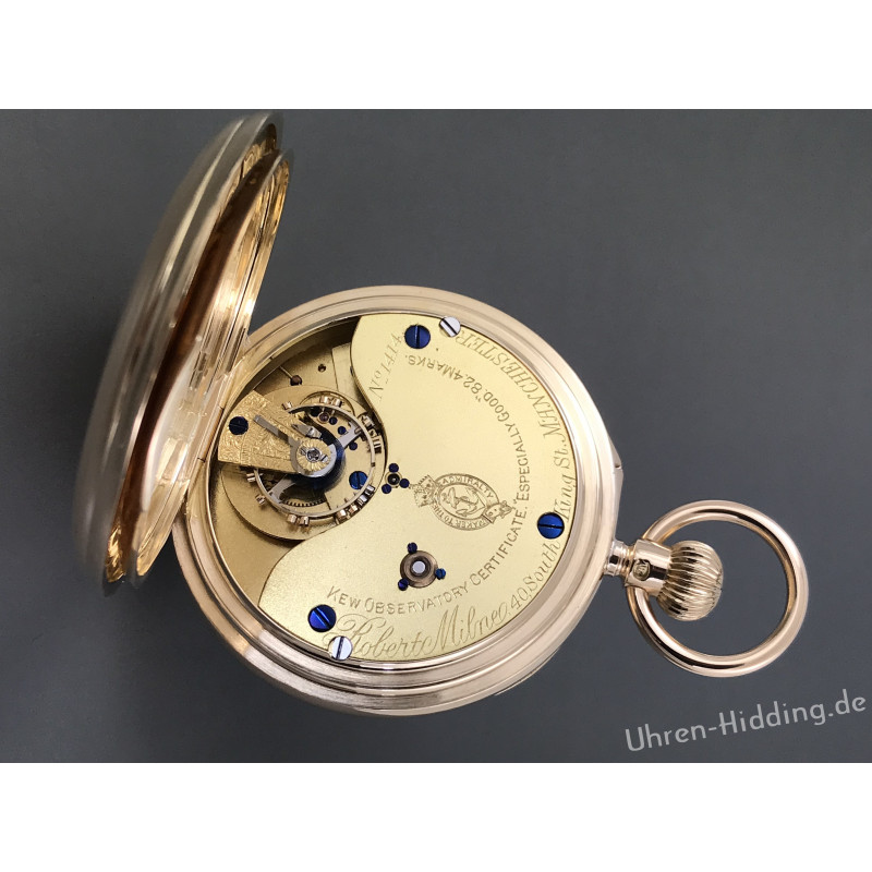 Robert Milne Karussellganguhr 750/ooo Gelbgold