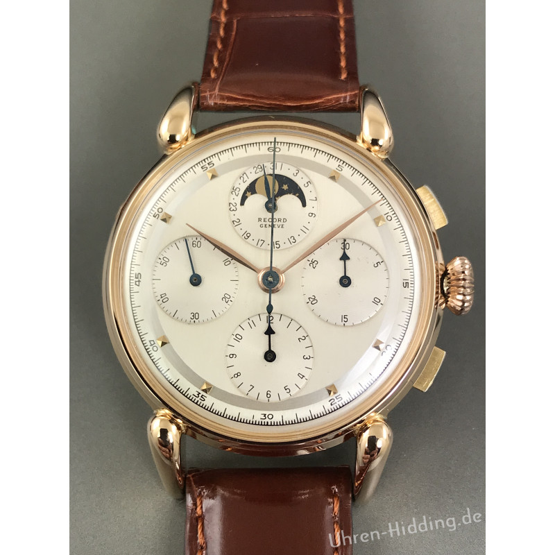 Record Genève Chronograph with Calendarium and Moonphase