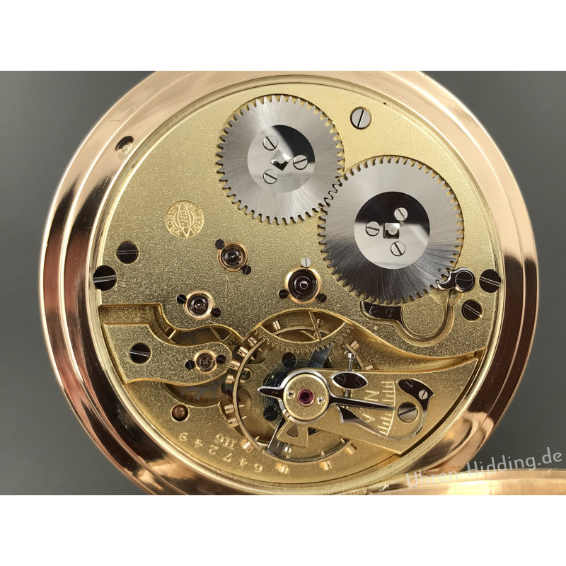 IWC Savonette-Taschenuhr Gold Cal. 53H6