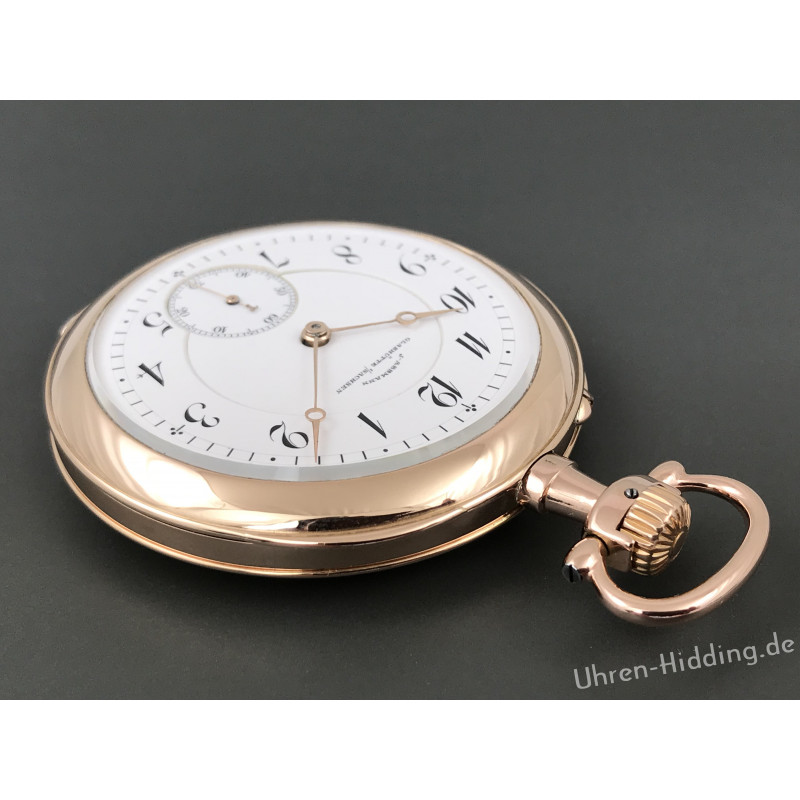 J. Assmann Glashuette pocket-watch